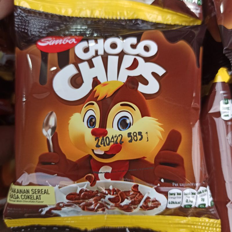 Jual Choco Chip Choco Chips Simba Sereal Cokelat 6g | Shopee Indonesia
