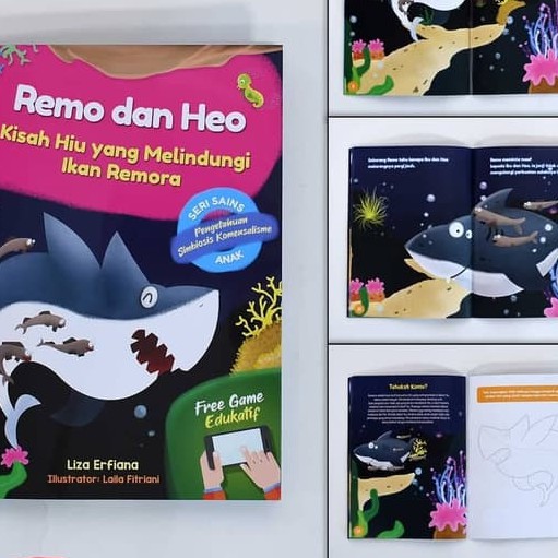 Jual REMO DAN HEO; KISAH HIU YANG MELINDUNGI IKAN REMORA | Shopee Indonesia