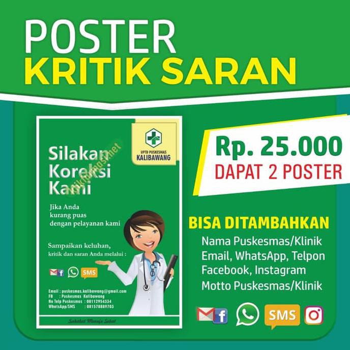 Jual Poster Kritik Saran BERMUTU | Shopee Indonesia