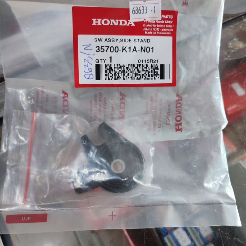 Jual Switch Assy Side Stand 35700-K1A-N01 Swit Otomatis Standar ORI ...