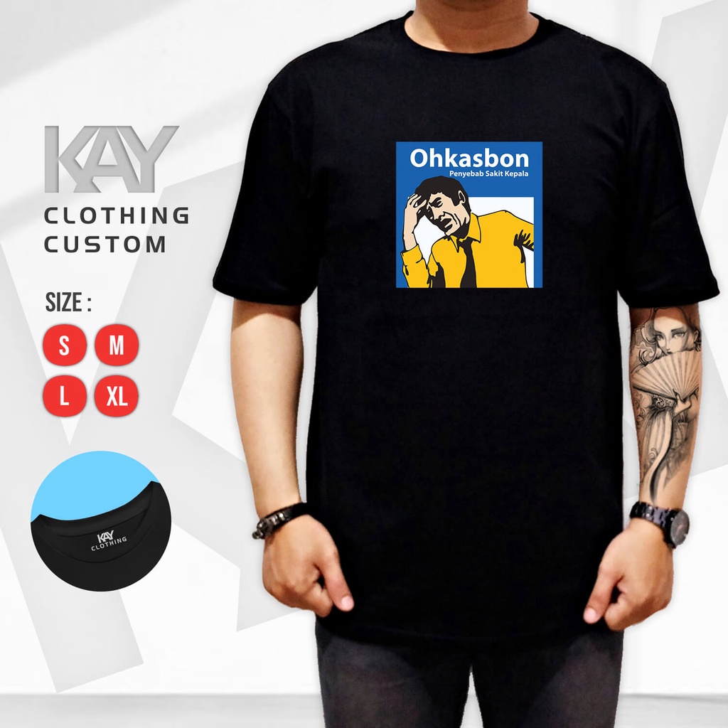 Jual Kaos OHKASBON Plesetan Oskadon Kaos Sablon DTF Kata Suka Suka S M ... Jual Kaos OHKASBON Plesetan Oskadon Kaos Sablon DTF Kata Suka Suka S M ...