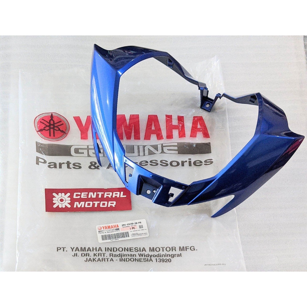 Jual VISOR BATOK TOTOK DEPAN ATAS JUPITER MXKING MX KING V2 NEW HITAM ...