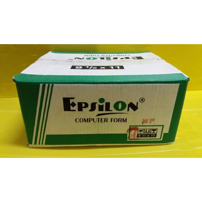 Jual Epsilon Continuous Form 9 1/2 x 11 2 Ply (K2) | Kertas Komputer ...