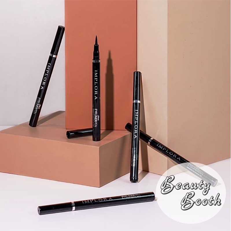 Jual Implora Eyeliner Pen Black - Beauty Booth Beautybooth | Shopee ...