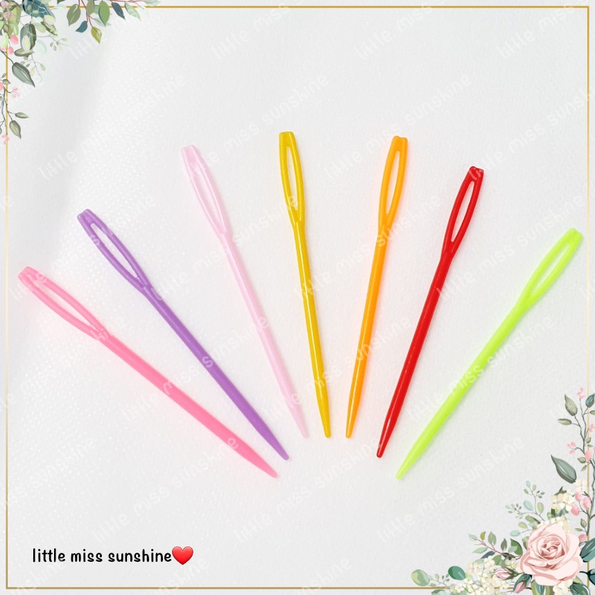 Jual Jarum Plastik Rajut Merajut Seni Rajutan Tapestry Neddle Warna ...