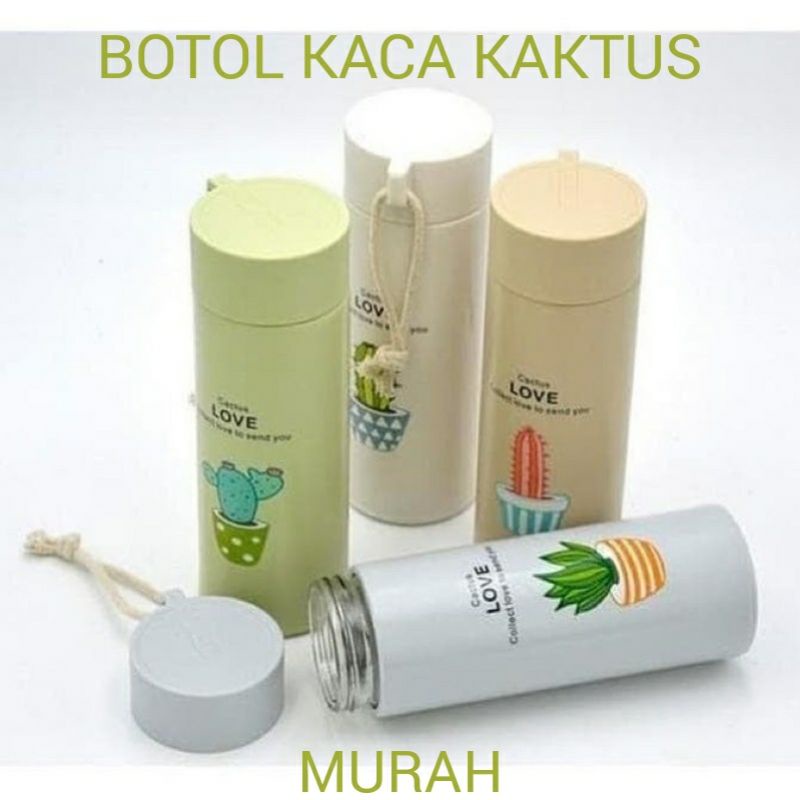 Jual ( B029 ) MY BOTTLE KACA KARAKTER/ BOTOL MINUM /KWALITAS TERBAIK ...