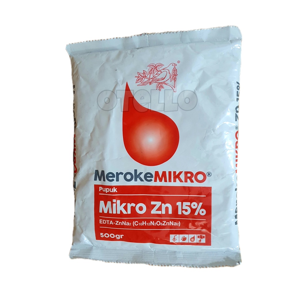 Jual Meroke Mikro Zn EDTA 500 gr - Nutrisi Mikro Zinc Hidroponik Grade ...