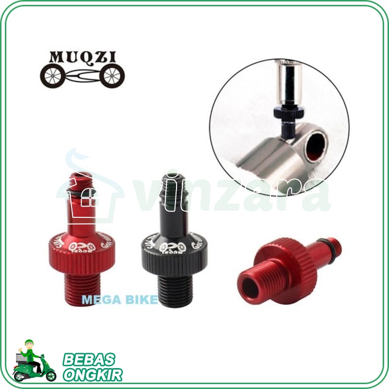 Jual Adaptor pompa untuk rear shock sepeda MUQZI adapter pump air valve ...