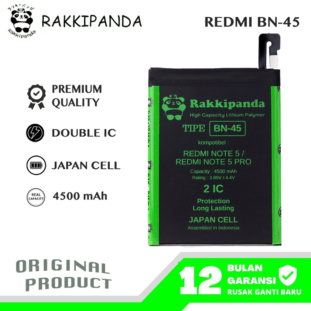 Jual RakkiPanda - BN45 Redmi Note 5 / Redmi Note 5 Pro Batre Batrai ...