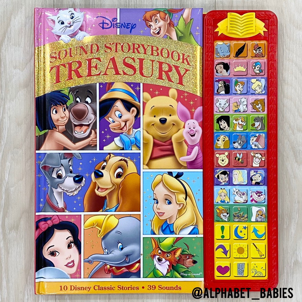 Jual Disney Classics Sound Storybook Treasury | Shopee Indonesia