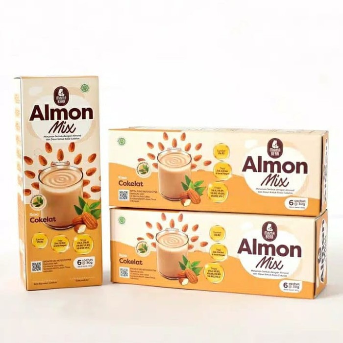 Jual Mamabear Almon Mix - Rasa Cokelat | Shopee Indonesia