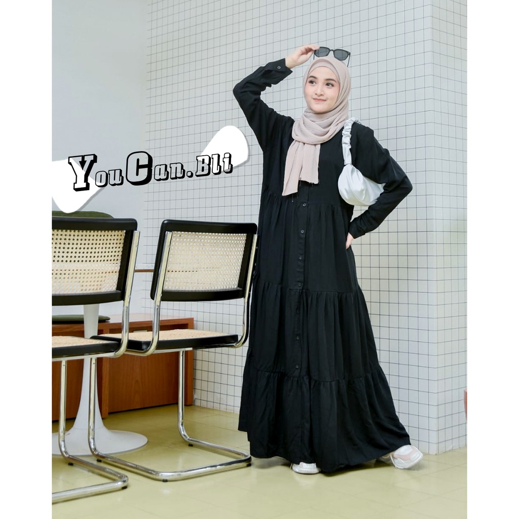 Jual lady dress Black series | Shopee Indonesia