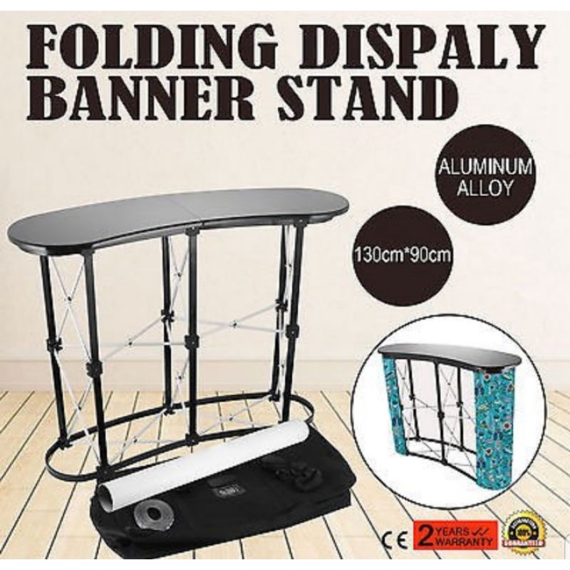 Jual Pop Up Table Meja Promosi+Printingnya | Shopee Indonesia