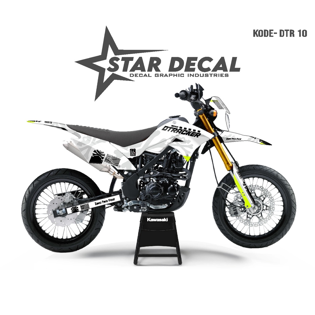Jual Sticker Decal DTRACKER Full Body Putih OneOneNine Type | Shopee ...