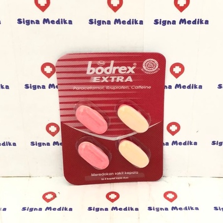 Jual Bodrex Extra Isi 4 Tablet - Obat Pusing Dan Sakit Kepala | Shopee ...