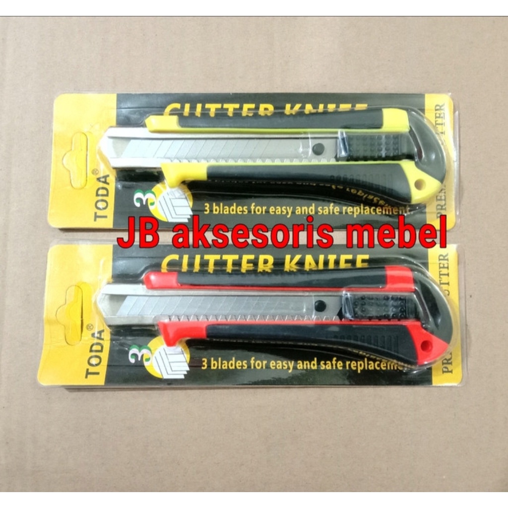 Jual PISAU CUTTER BESAR L 500 | KATER BESAR PLAT BESI | Shopee Indonesia