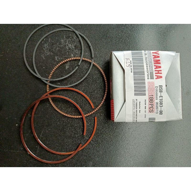 Jual RING SEHER PISTON SET R25 MT25 R 25 MT 25 ORI ORIGINAL | Shopee ...