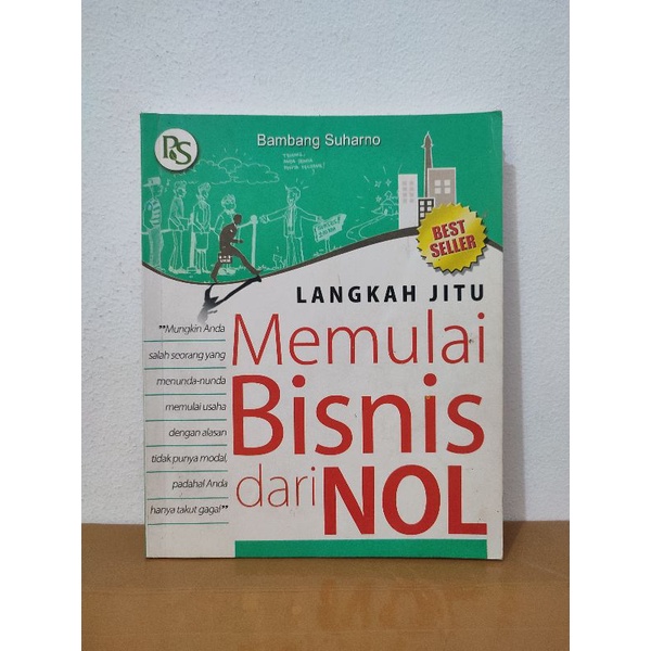 Jual Buku langkah jitu memulai bisnis dari nol | Shopee Indonesia