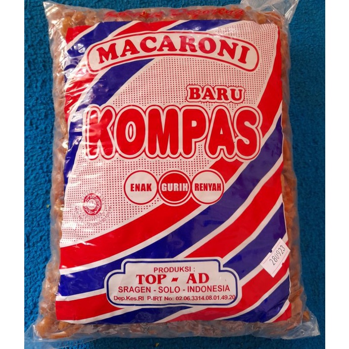 Jual MACARONI MENTAH /MACARONI KOMPAS /KERUPUK MAKARONI 1KG | Shopee ...