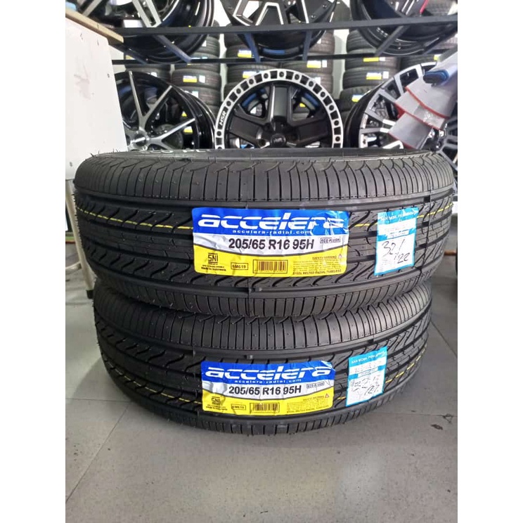 Jual BAN MOBIL TUBLES ACCELERA ECO PLUS UKURAN 205 65 R16 STD INNOVA RIBON | Shopee Indonesia