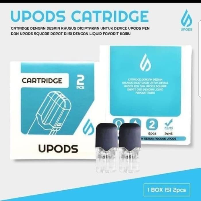 Jual Catridge Upods V2 Authentic Harga per Pack | Shopee Indonesia