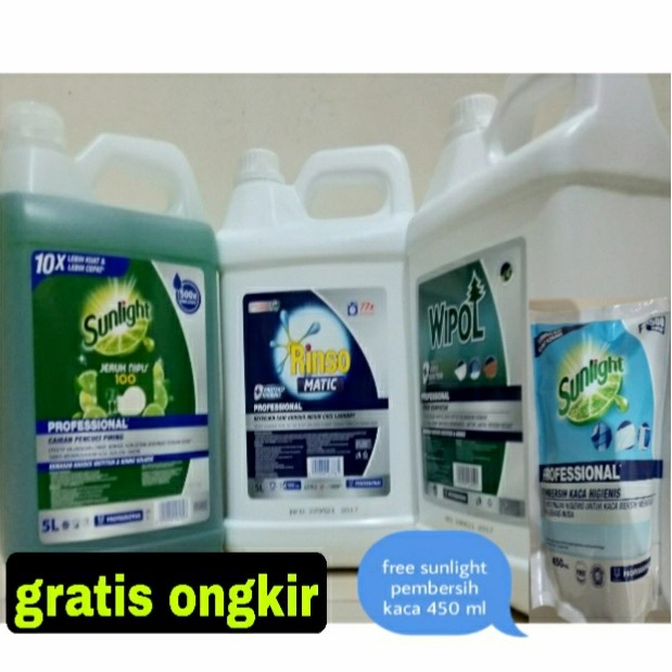 Jual sunlight 5L,Rinso 5 L, wipol 5L | Shopee Indonesia