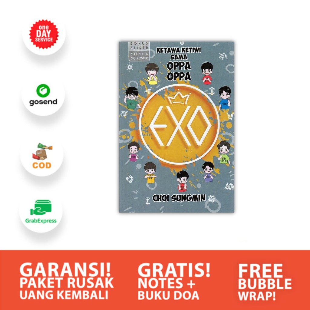 Jual [Solusibuku Jakarta] Ketawa-Ketiwi Sama Oppa-Oppa Exo (Histeria ...