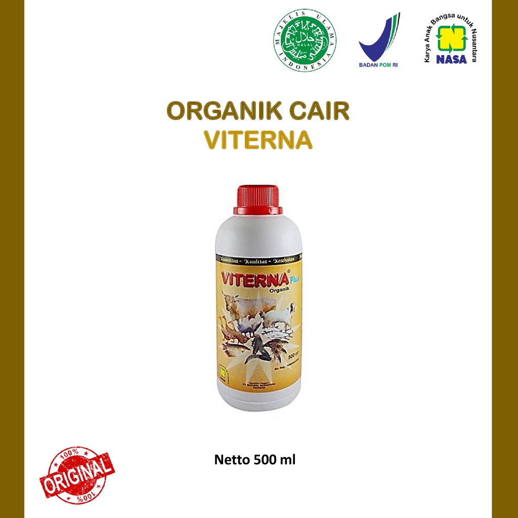 Jual VITERNA Organik Cair | Meningkatkan pertumbuhan hewan ternak ...