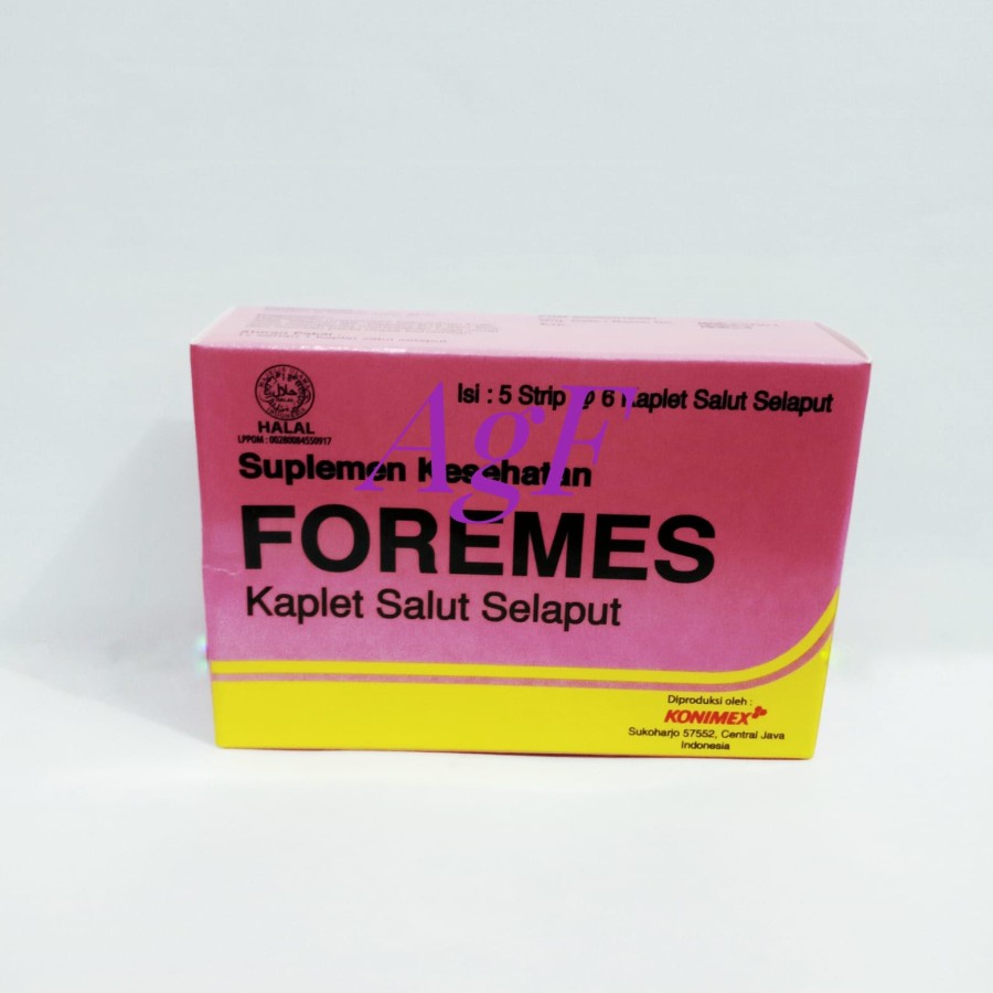 Jual Foremes Tab isi 30 (Konimex) | Shopee Indonesia