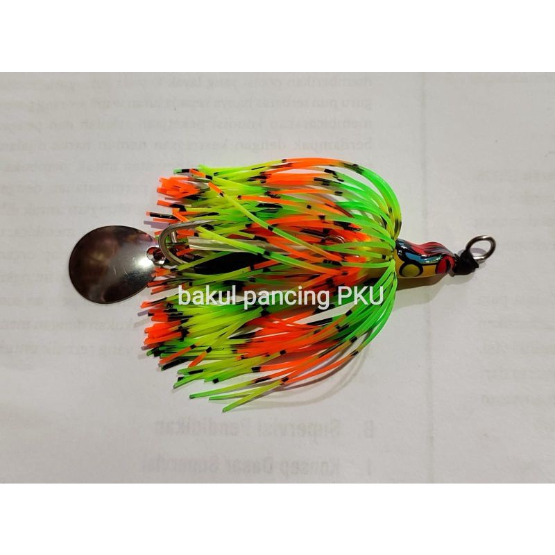 Jual SPIN FROG SPINERBAIT 8gram. SPINNER. UMPAN DALAM. sejenis cater ...