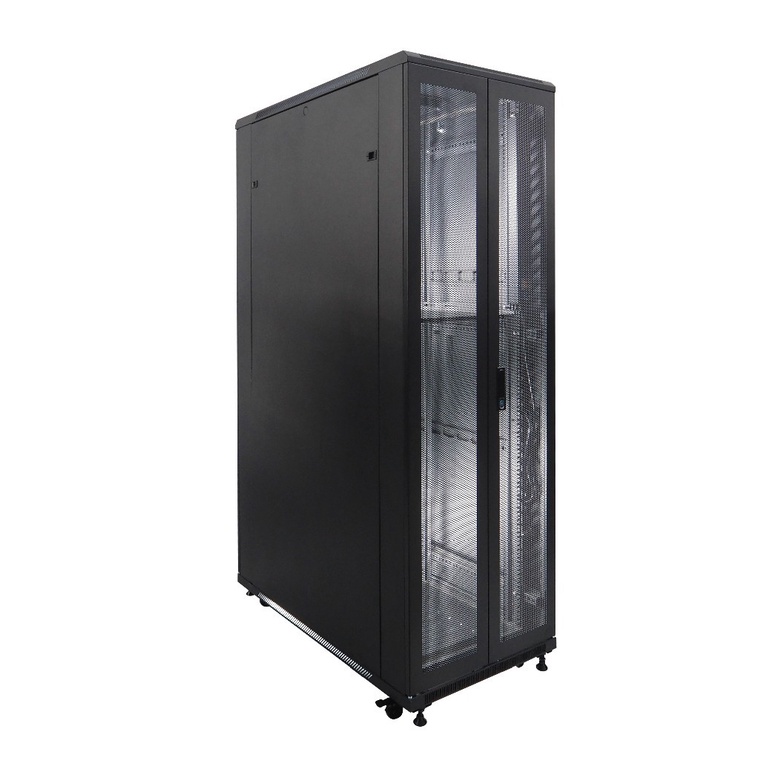 Jual Rack Server 19" 45U IR11545G Depth 1150 Indorack Close Rack Glass ...