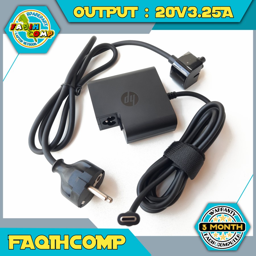 Jual Charger HP Pavilion x2 HP Spectre 13.3 inch HP Envy x360 13.3inch ...