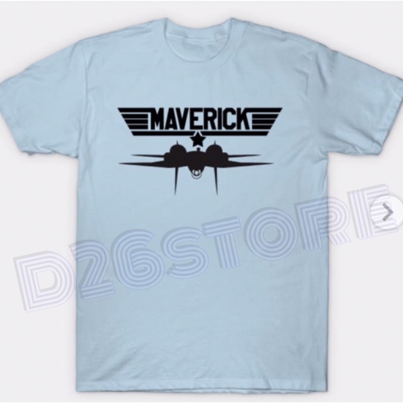 Jual Kaos Maverick Top Gun Maverick inverted Plane Pilot Tom Cruise ...