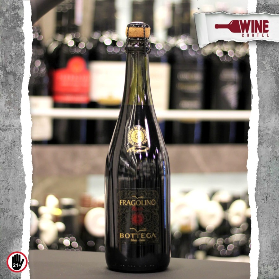 Jual SPARKLING WINE BOTTEGA Fragolino Rosso Sparkling Sweet Red Wine ...