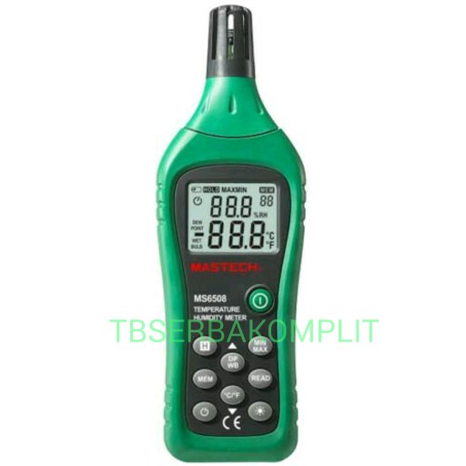 Jual Mastech MS6508 Digital Temperature & Humidity Meter With USB Data ...
