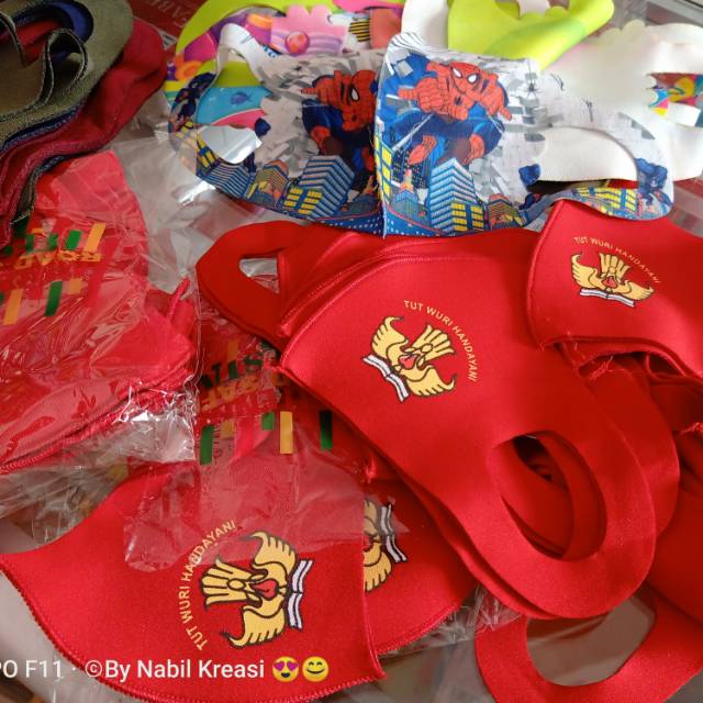 Jual Masker Scuba Anak SD Masker Tut Wuri Handayani | Shopee Indonesia