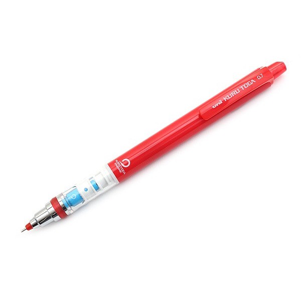 Jual Mekanik Pensil yang bisa meraut sendiri Kuru Toga 0.7 mm Red Lead ...