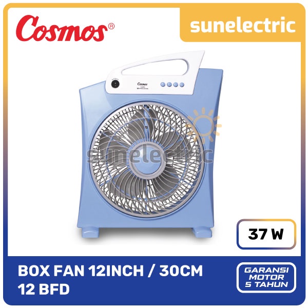 Jual Cosmos 12-BFD Kipas Angin Kotak / Box Fan 12 Inch / 12" / 30 cm 3 ...