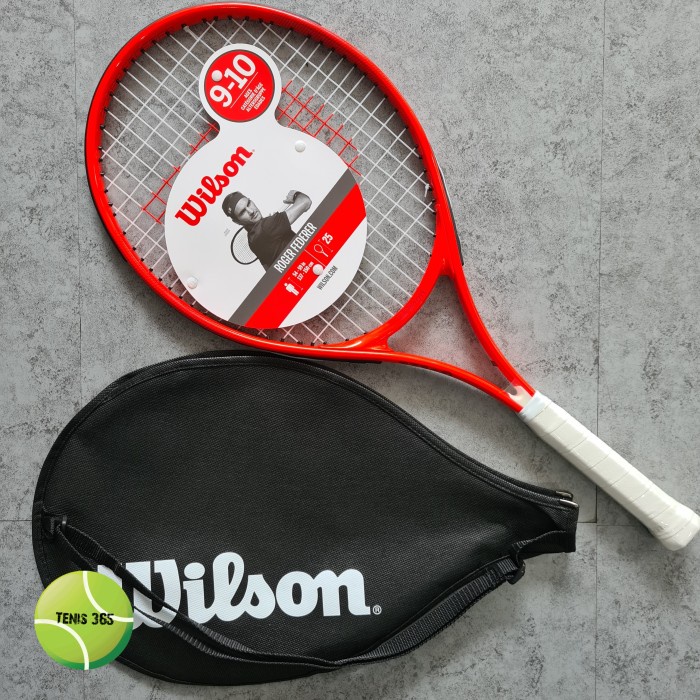 Jual Raket Tenis Anak Wilson Roger Federer 25 ( usia 9-10 tahun ...