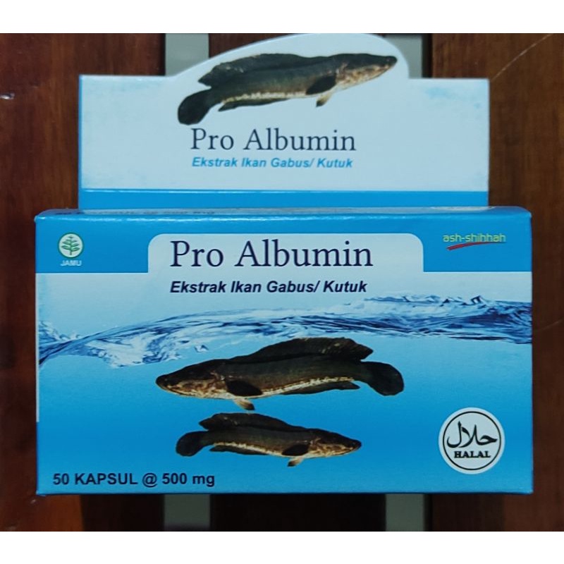 Jual Pro Albumin / 50 Kapsul / Mempercepat penyembuhan luka dalam atau ...