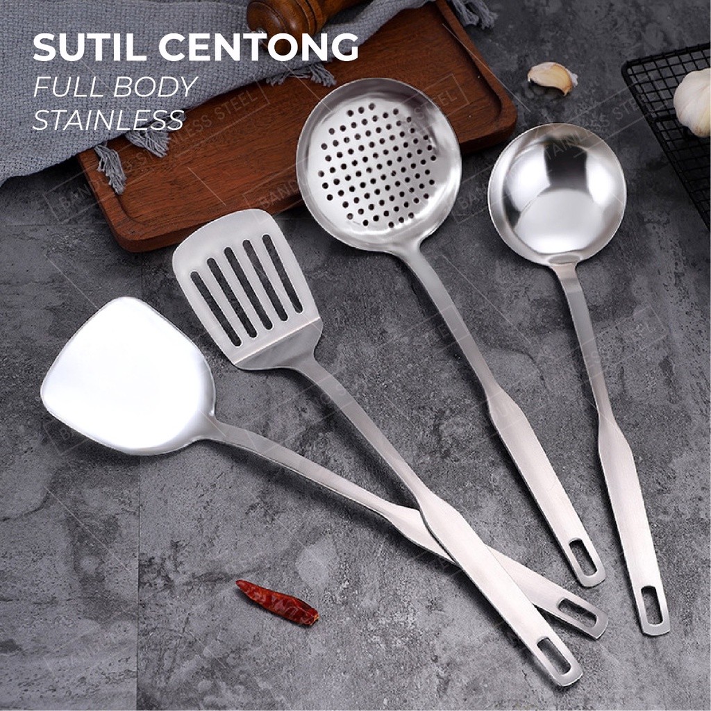 Jual Spatula sodet sutil centong lubang dan NON lubang dengan Kait ...