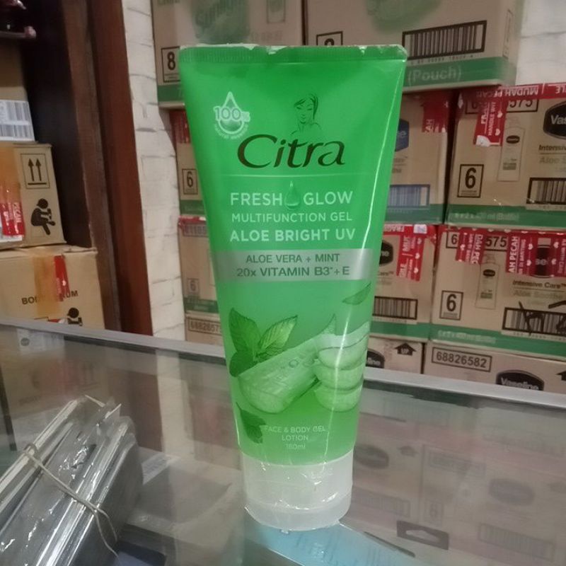 Jual CITRA FRESH GLOW MULTIFUNCTION GEL 180ML | Shopee Indonesia