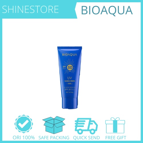 Jual BIOAQUA UV SUNSCREEN GEL SPF 50 PA ++++ 40 GR SUNSCREEN WAJAH ...