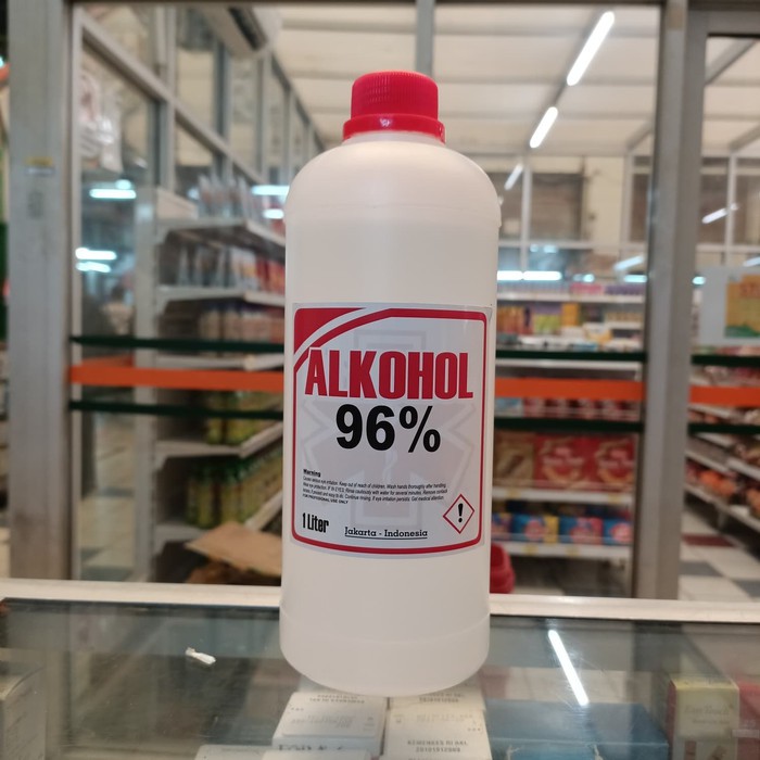 Jual Alkohol 96% 1 Liter Alkohol Teknis 96% 1 Liter Alkohol 96% 1000 Ml ...
