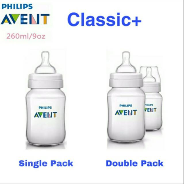 Jual Philips Avent Botol Classic 260 ML | Botol Susu Avent | Botol ...