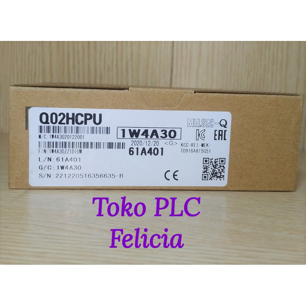 Jual Q02HCPU Q Q02H CPU QO2HCPU Series PLC Mitsubishi Melsec | Shopee Indonesia