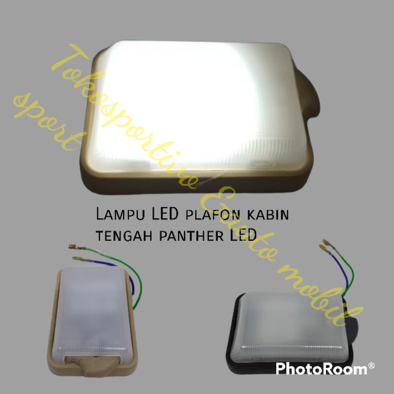 Jual LAMPU LED PLAFON LAMPI KABIN INTERIOR TENGAH MOBIL PANTHER LED ...