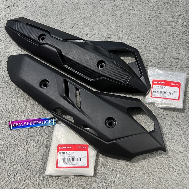 Jual Cover tutup tameng knalpot airblade Vario 125 Vario 150 Original honda Vietnam | Shopee ...