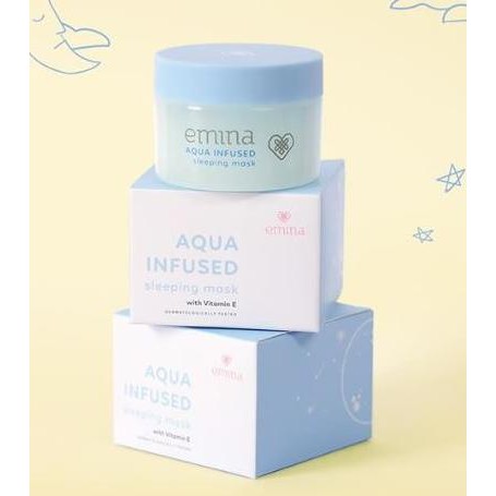 Jual Emina Aqua Infused Sleeping Mask 30g | Shopee Indonesia