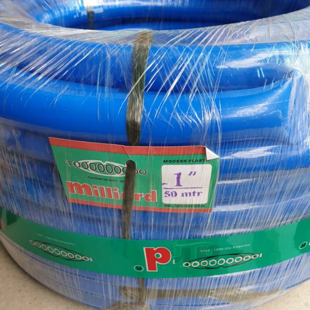 Jual Selang air milliard dof 1", harga per meter | Shopee Indonesia